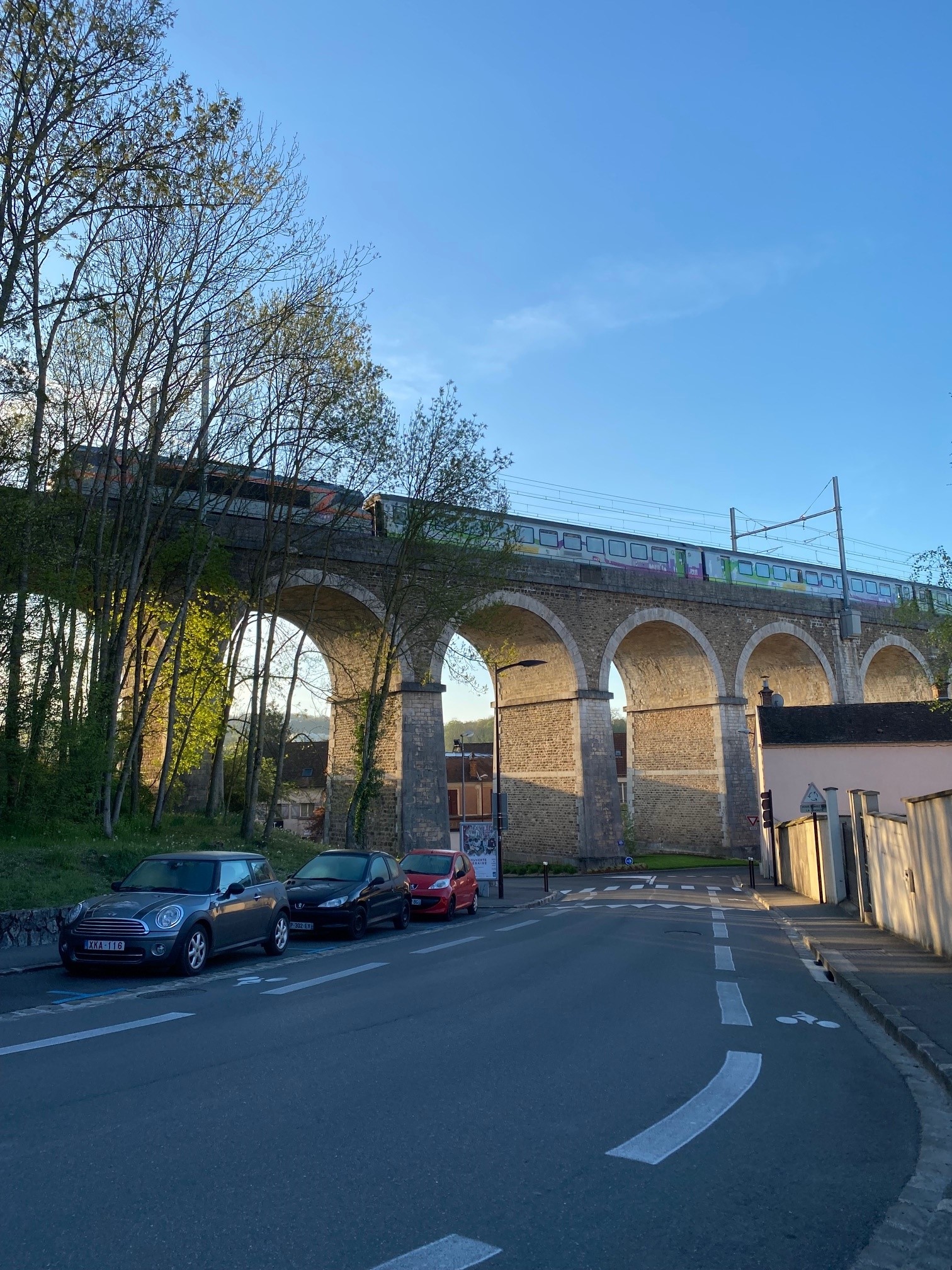 Le viaduc et le chemin de fer - Ville d’Avon