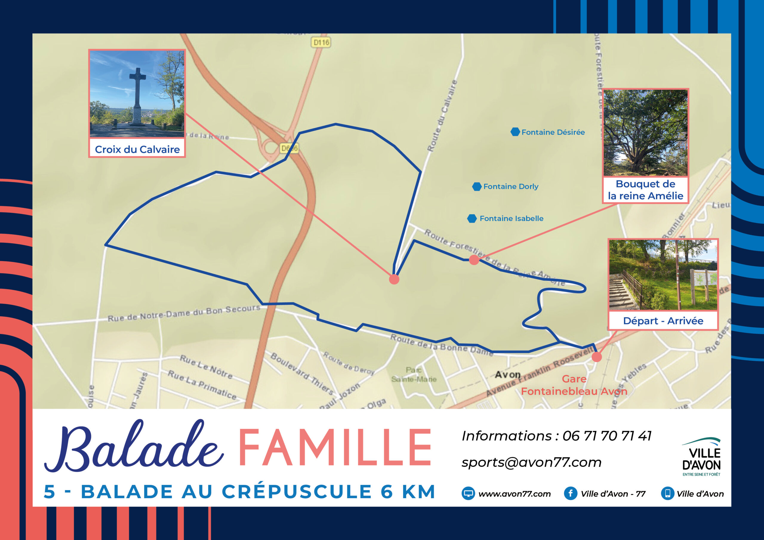 Les balades familles - Ville d’Avon